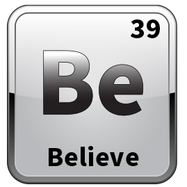 The Periodic Table of TOPS: Be is for Believe - Refracted Fridays