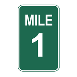 TOPS Healthy Lifestyle: Follow the Signs - Mile Marker - Refracted Fridays
