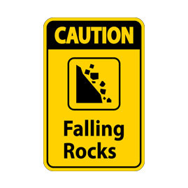 TOPS Healthy Lifestyle: Follow the Signs - Falling Rocks - Refracted ...